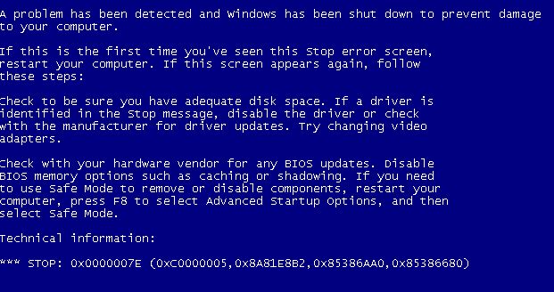 Se ha detectado un problema y se ha apagado Windows para evitar daños ...
