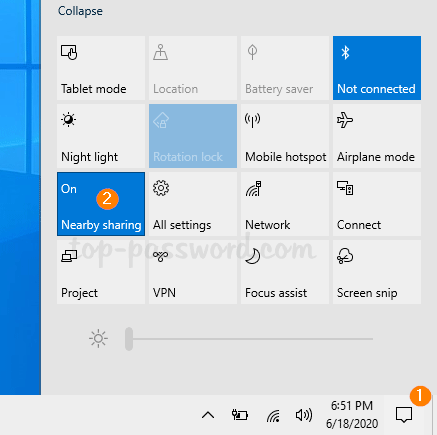 3 formas de habilitar el uso compartido cercano en Windows 10