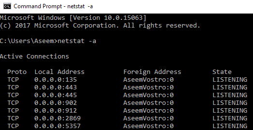 Utilidades De Windows Tcp Ip Netstat Tracert Ipconfig Nslookup